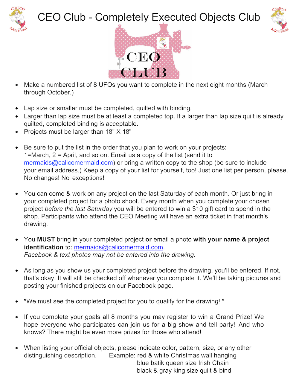 Untitled Document [calicomermaid.com]